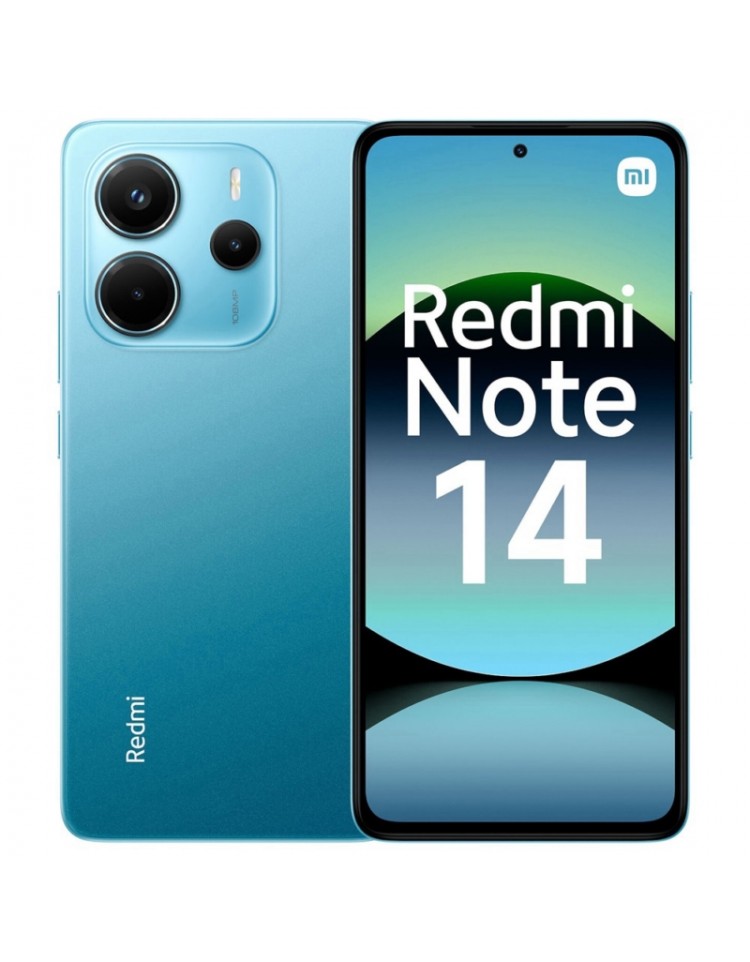 CEL XIAOMI REDMI NOTE 14 8+256 AZUL - Mundo do Celular